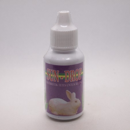 Sun Drop Rabbit Antibiotik Tetes 30 ml Original - Untuk Kelinci Obat ...